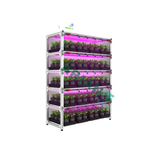 SMARTAGRO Corps Vertical Indoor Cultivation Rack, Layer-Customizable ...