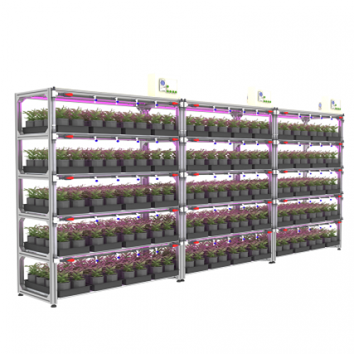 SMARTAGRO Corps Vertical Indoor Cultivation Rack, Layer-Customizable ...
