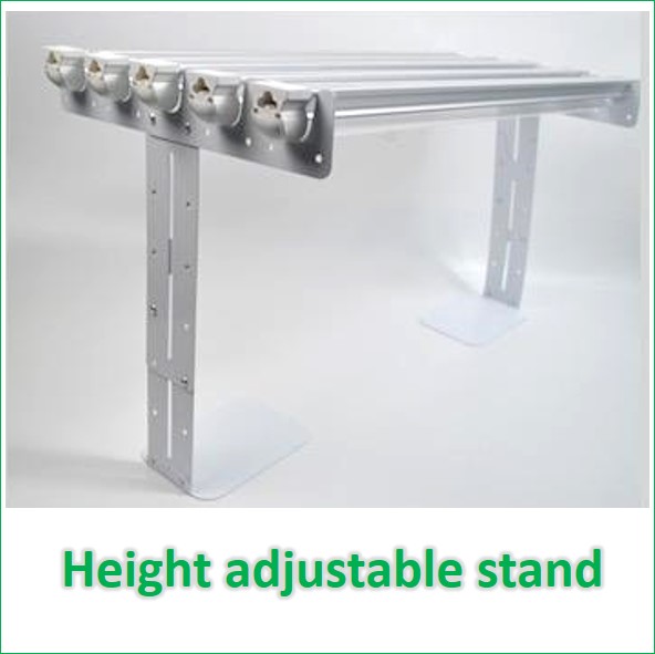 Height Adjustable LED Light Stand