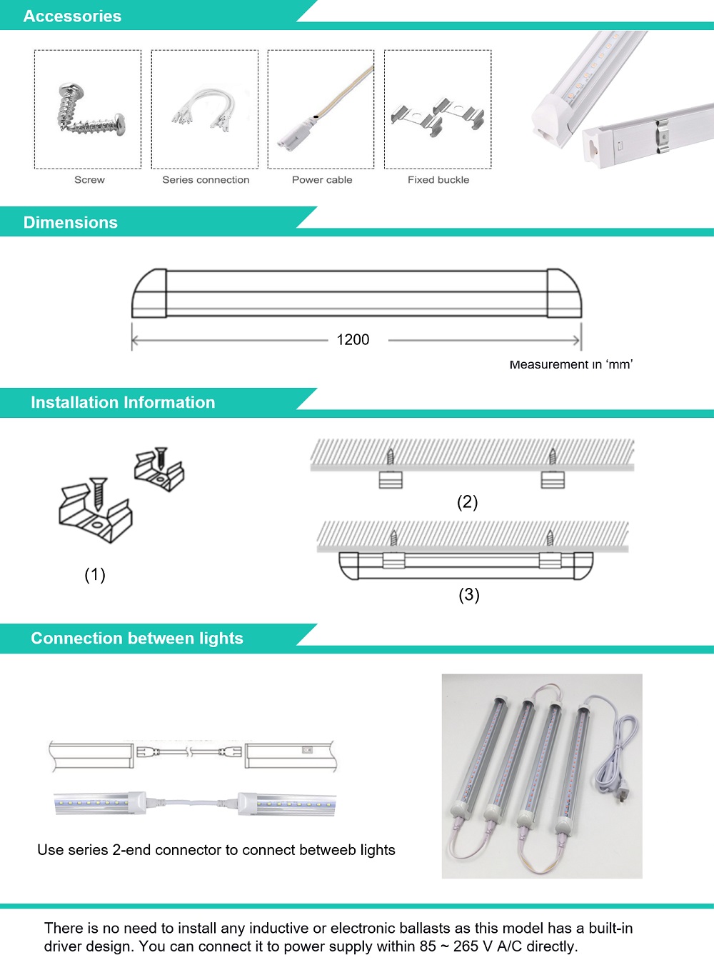 FDGH-22-1200-XCW Full Spectrum White LED integrated growth light for ...